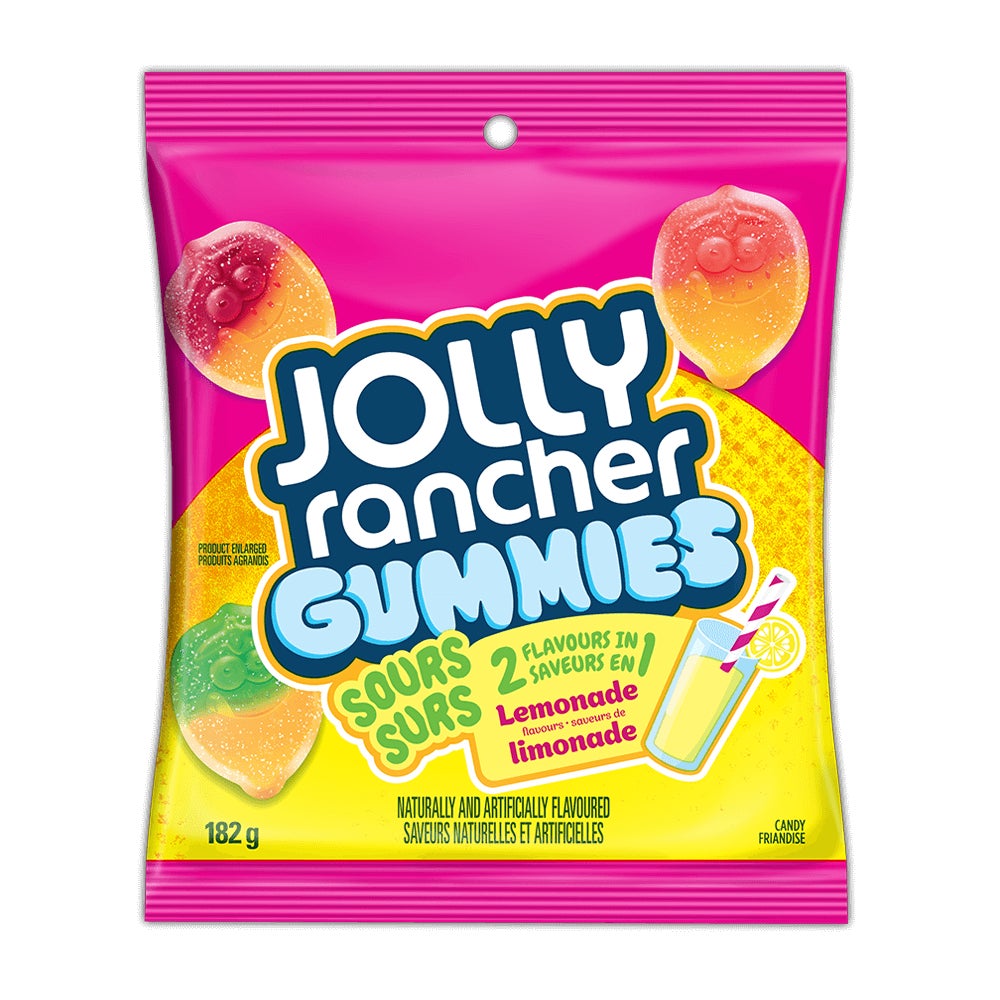 Jolly Rancher Gummies Sour Surs Lemonade – Exotic Snack Guys