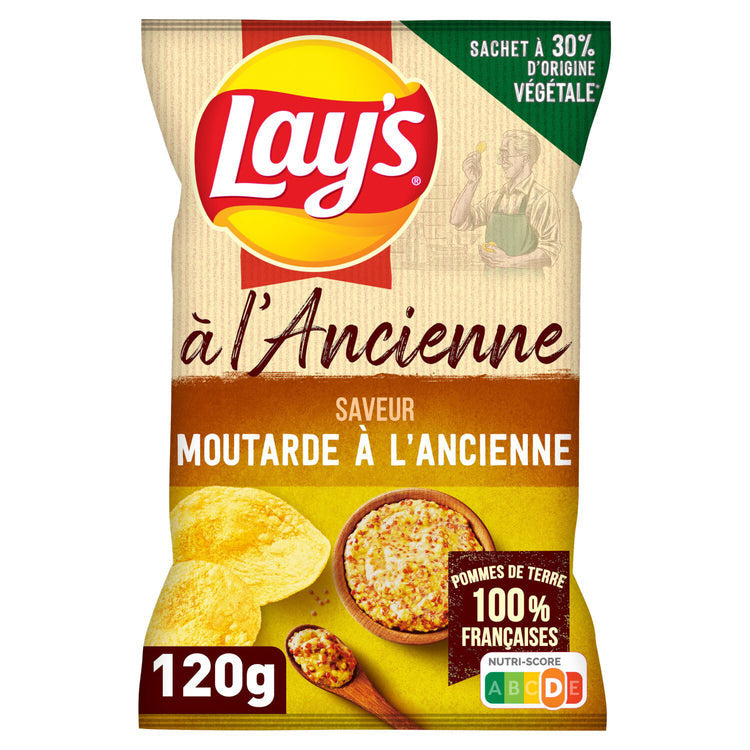 Lays Old Fashioned Recipe Mustard Flavor – Exotic Snack Guys