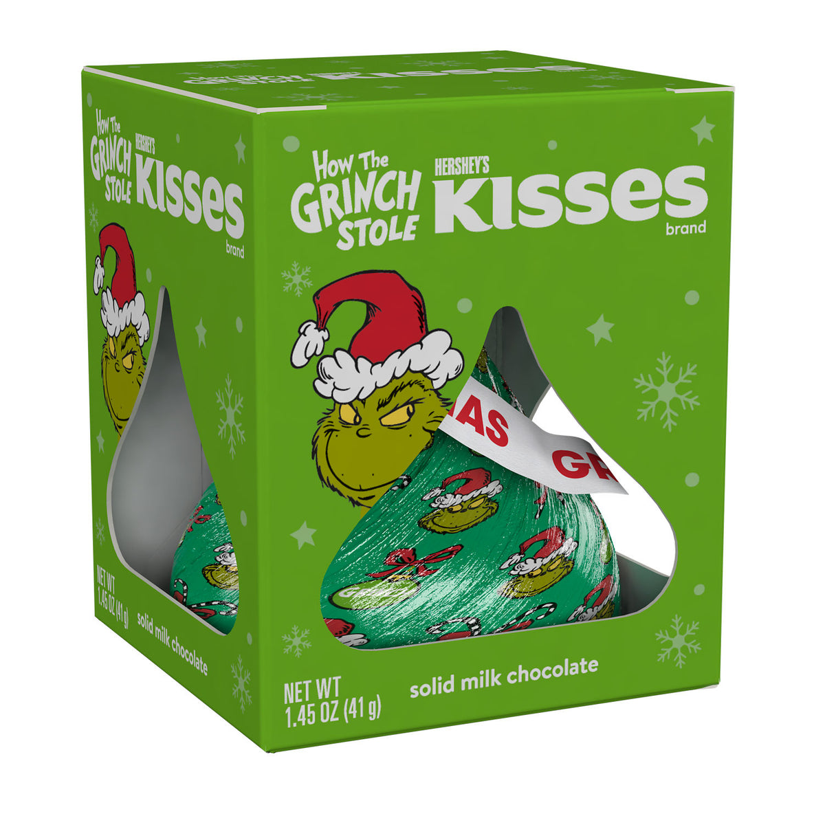 HERSHEY'S KISSES Grinch Solid Milk – Exotic Snack Guys