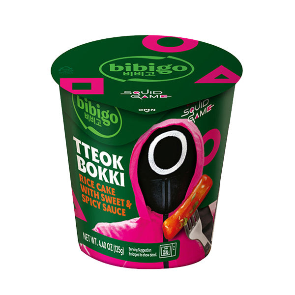 BIbigo Squid Game TTeok Bokki Rice Cake with Sweet & Spicy Sauce ...