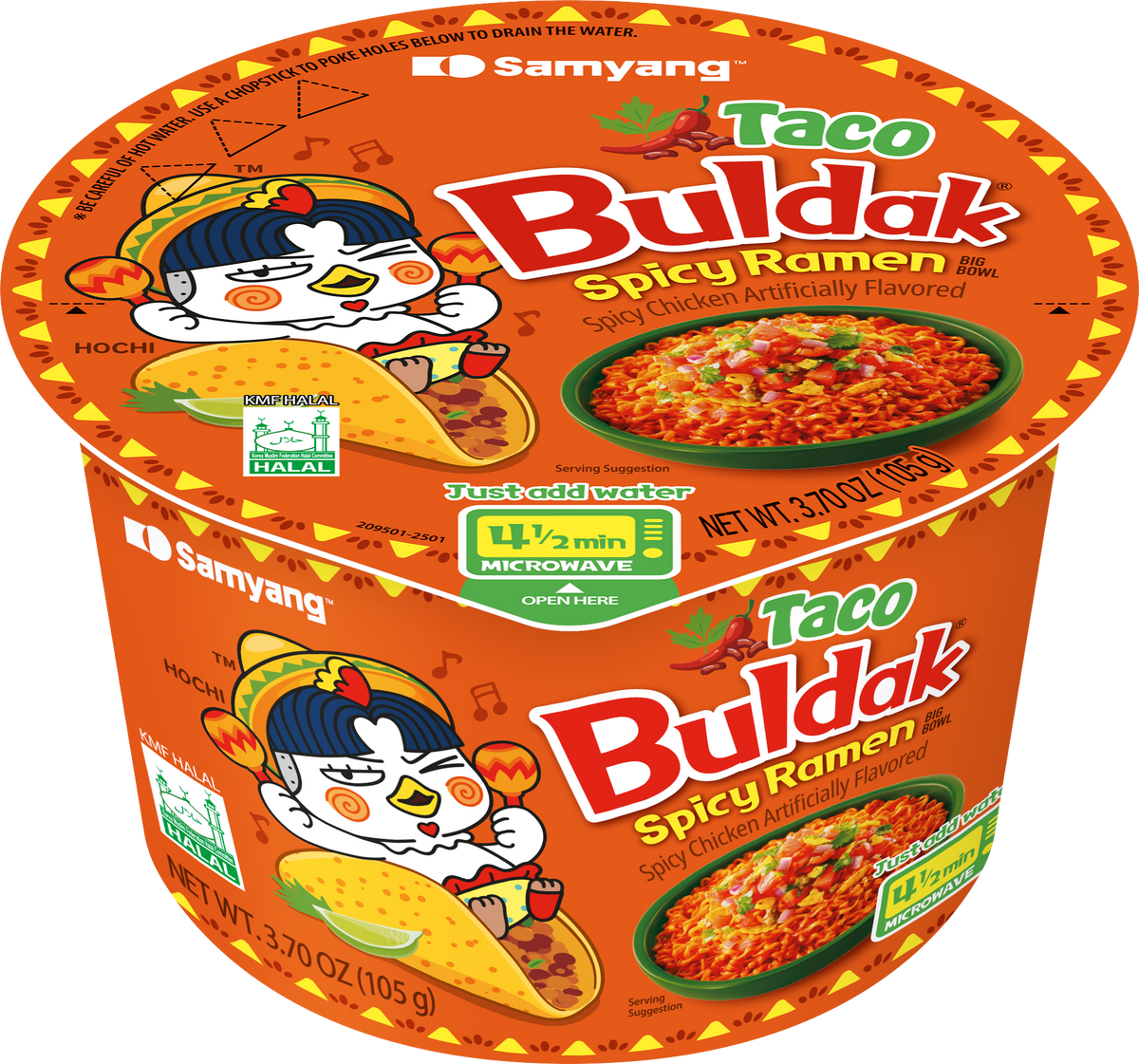 Buldak Spicy Ramen - Taco – Exotic Snack Guys