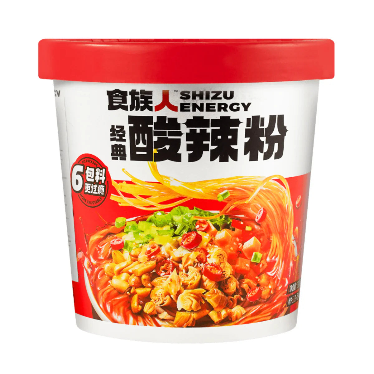 Shizu Energy Sour & Spicy Vermicelli – Exotic Snack Guys
