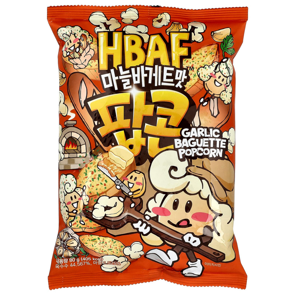HBAF Garlic Baguette Popcorn – Exotic Snack Guys