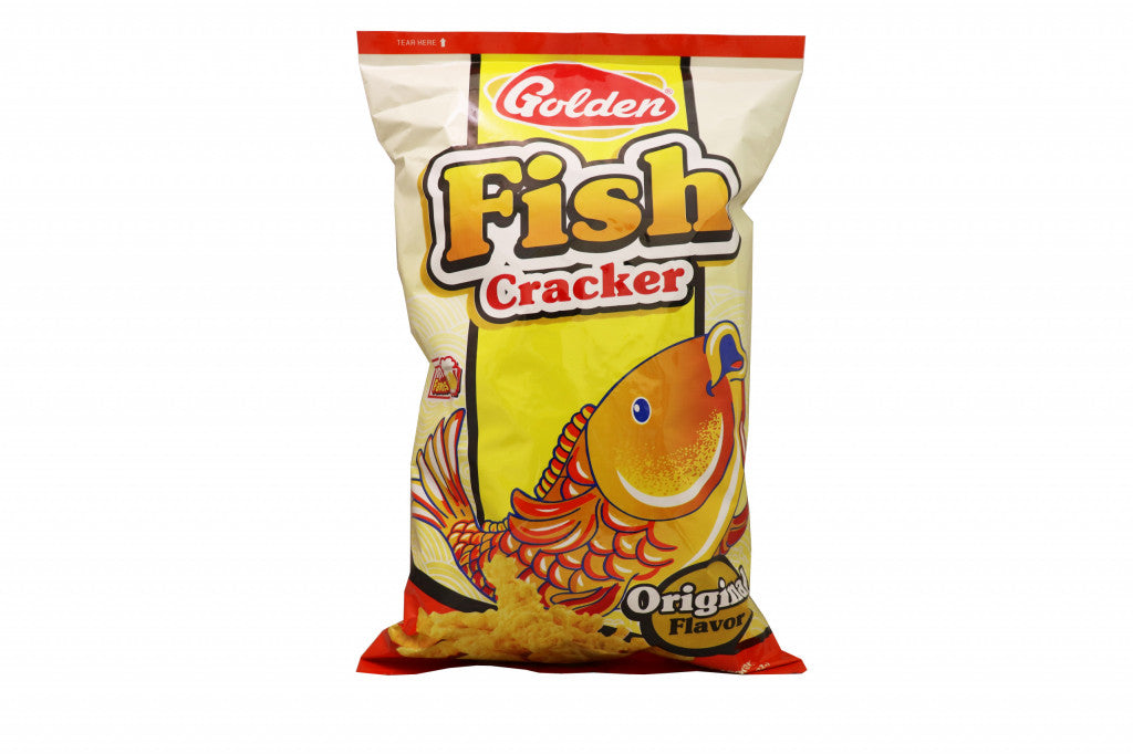 Golden Fish Cracker – Exotic Snack Guys