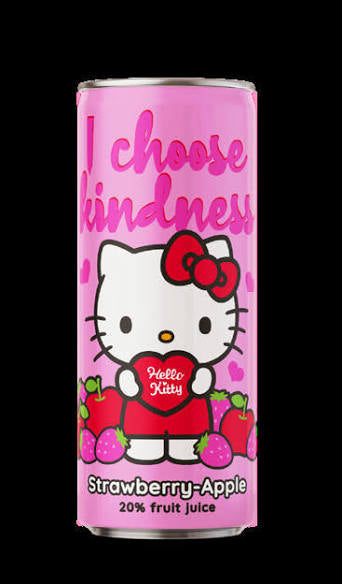 Hello Kitty Choose Kindness Strawberry-Apple Juice Drink – Exotic Snack ...