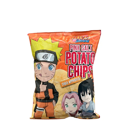 Naruto Pink Salt Potato Chips – Exotic Snack Guys