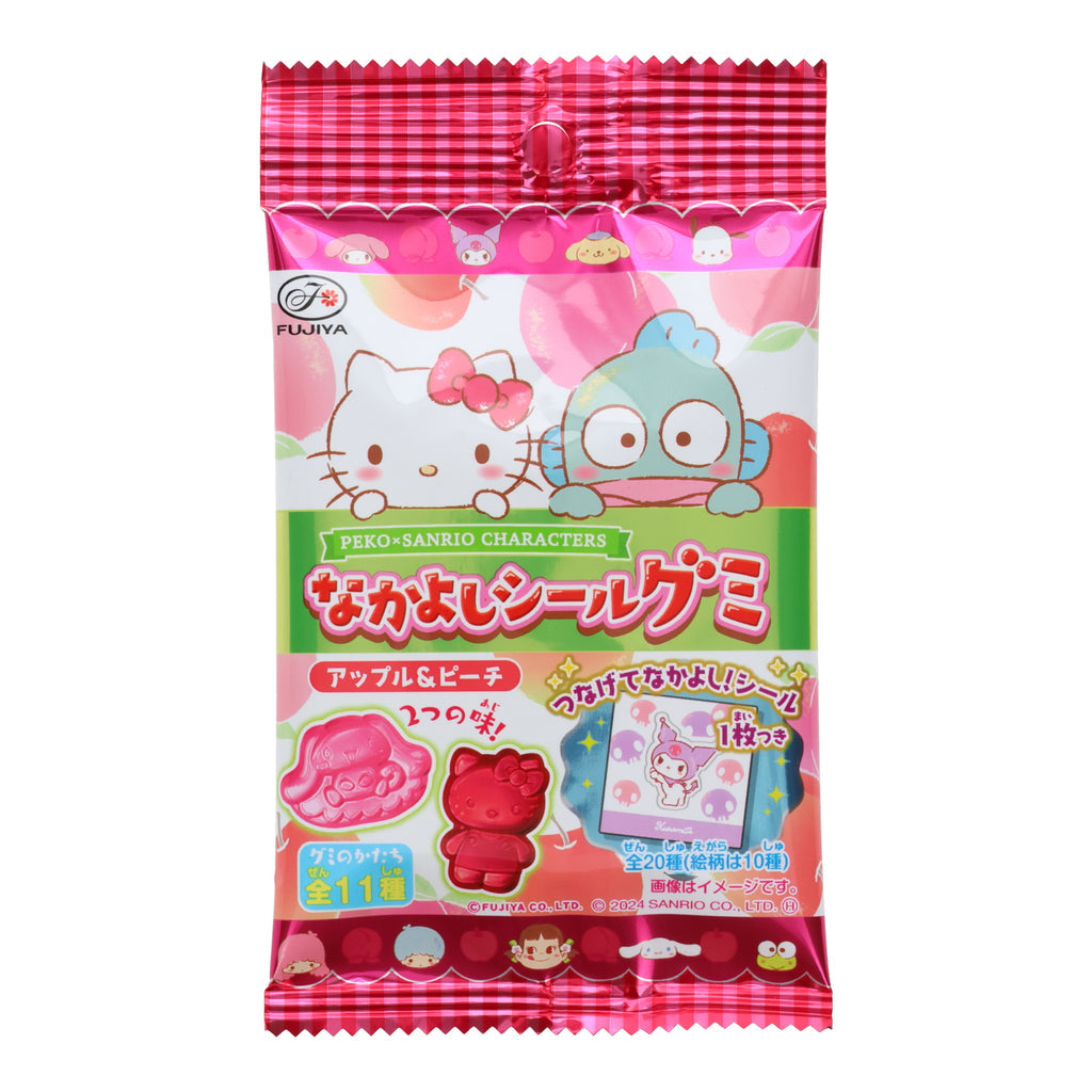 Fujiyo Peko and Sanrio Characters Apple & Peach Gummy – Exotic Snack Guys