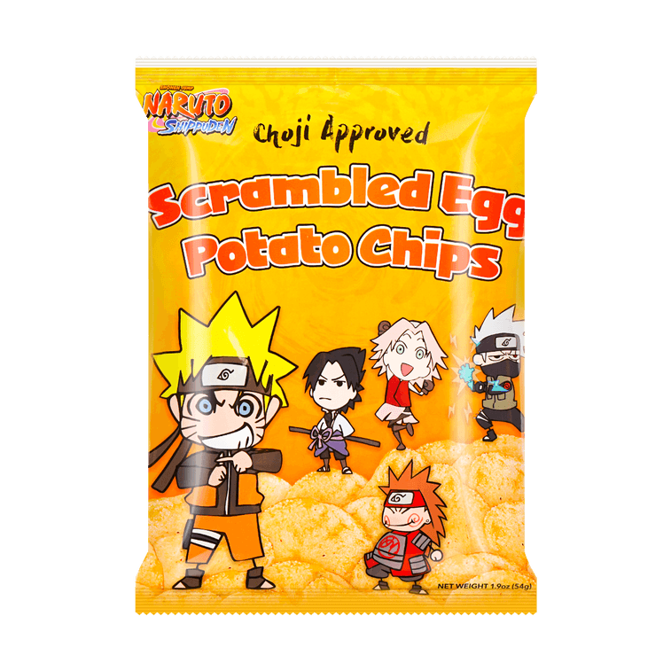 Naruto Scrambled Eggs Potato Chips – Exotic Snack Guys