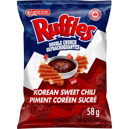 Ruffles Double Crunch Korean Sweet Chilli – Exotic Snack Guys