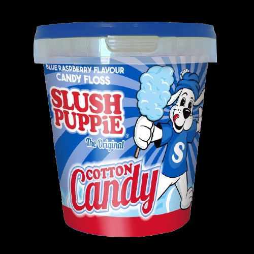 Slush Puppie Blue Raspberry Candy Floss Cotton Candy – Exotic Snack Guys