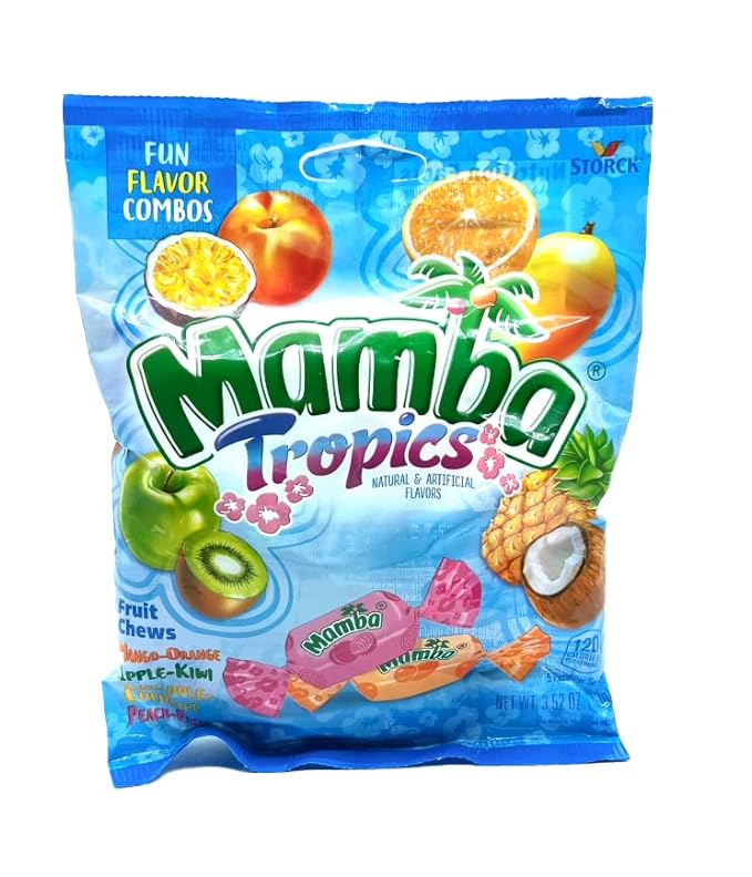 Mamba Tropics Bag 100g – Exotic Snack Guys
