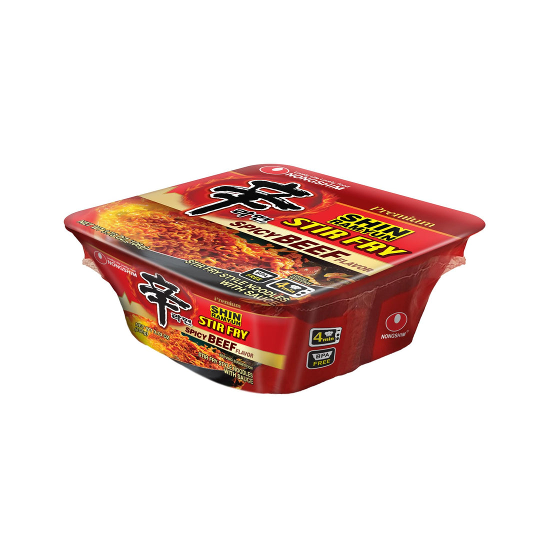 Nongshim Shin Ramyun Stir Fry Spicy Beef Flavor – Exotic Snack Guys