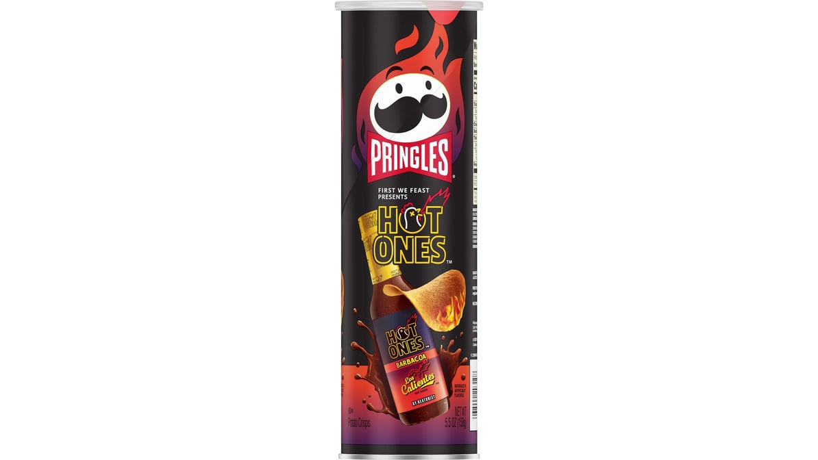 Pringles Hot Ones Los Calietes Barbacoa – Exotic Snack Guys