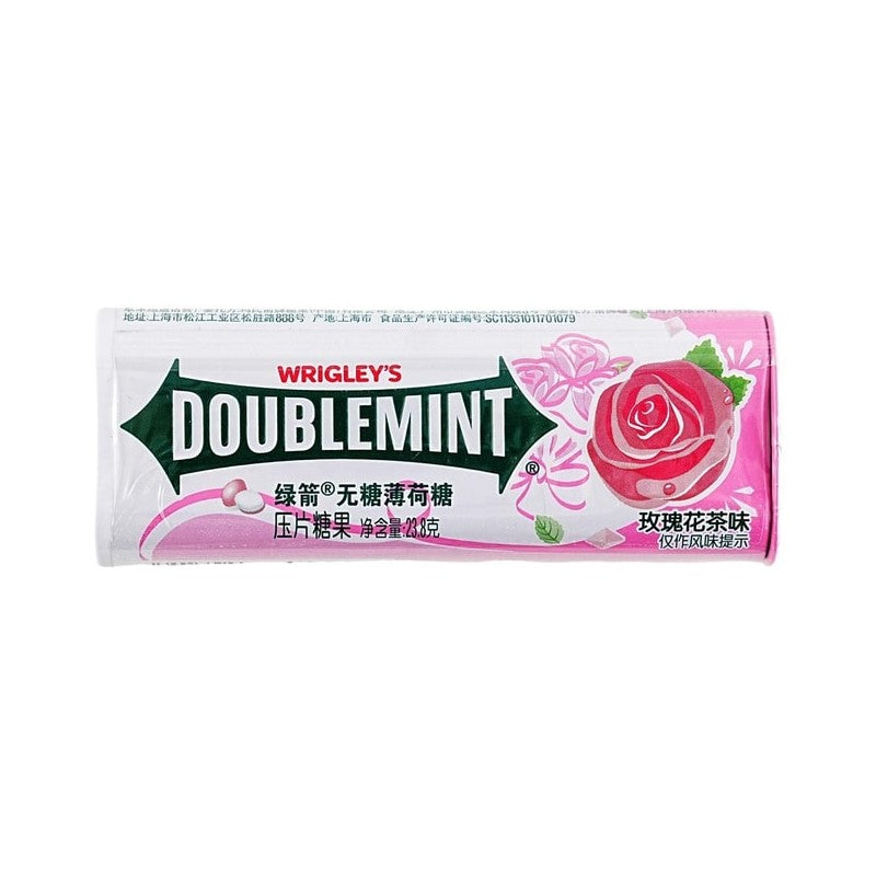 Wrigley Doublemint Rose Mints – Exotic Snack Guys