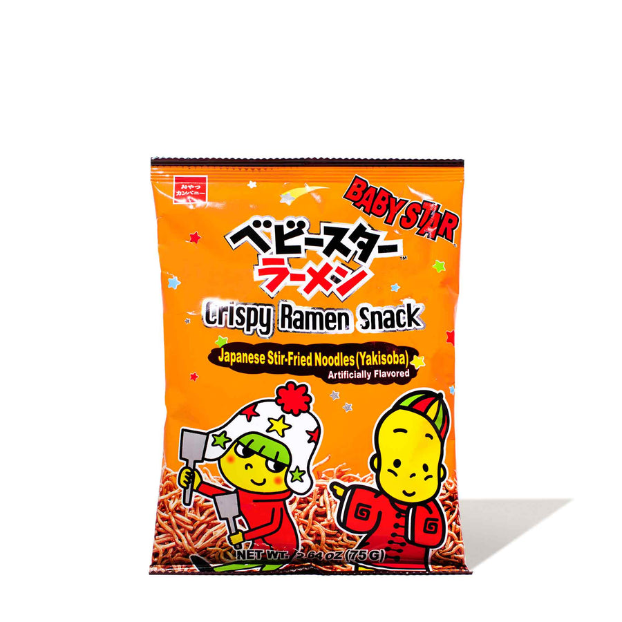 Oyatsu Baby Star Crispy Ramen Snack Japanese Stir-fried Noodles ...