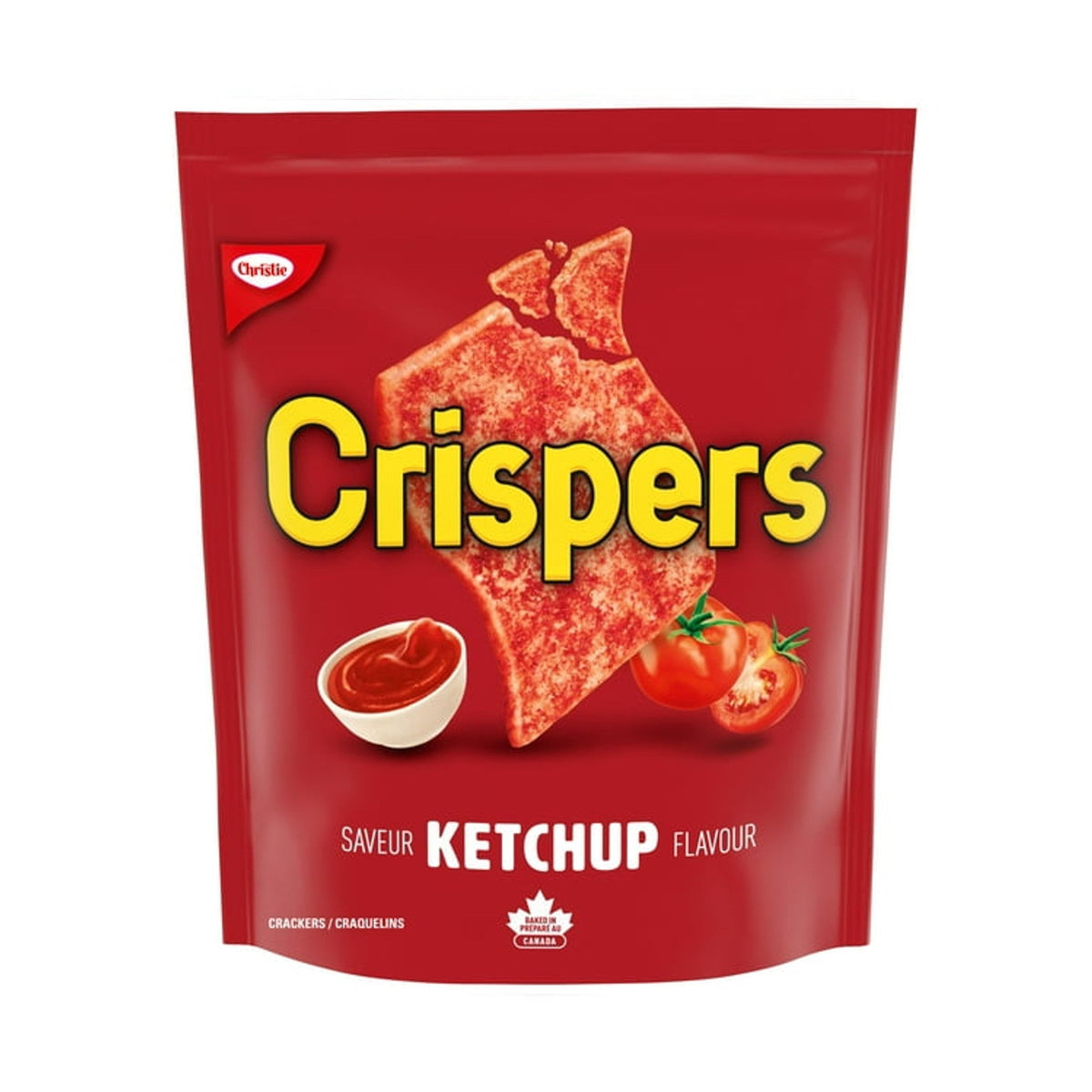 Crispers Ketchup Flavour 145g CANADA (Case of 12) – Exotic Snack Guys