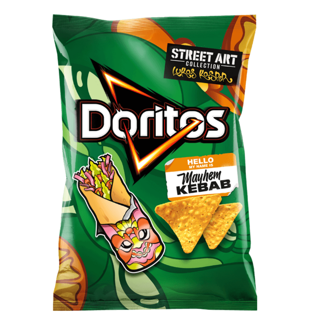 Doritos Mayhem Kebab 150g - Case of 10 – Exotic Snack Guys