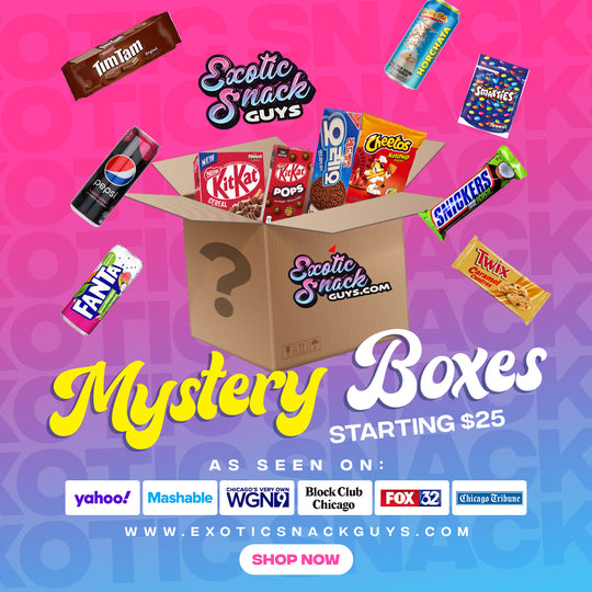 Exotic Snacks Mystery Boxes – Exotic Snack Guys