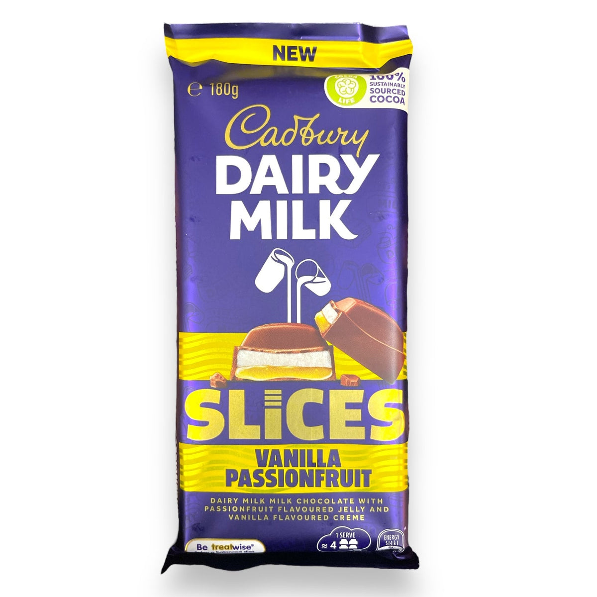Cadbury Dairy Milk Slices Vanilla Passionfruit – Exotic Snack Guys