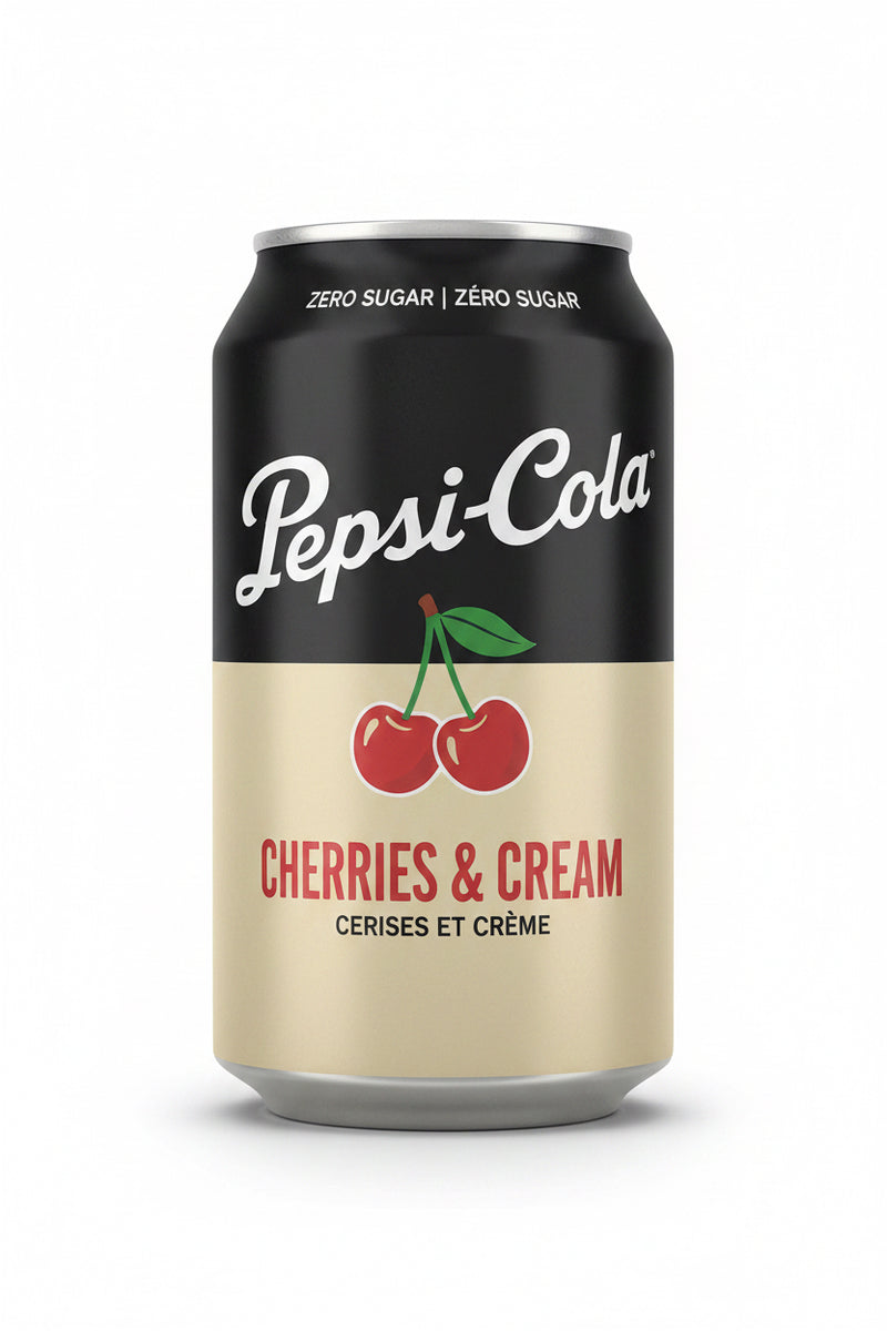Pepsi Cola - Zero Sugar - Cherries & Cream Flavor – Exotic Snack Guys