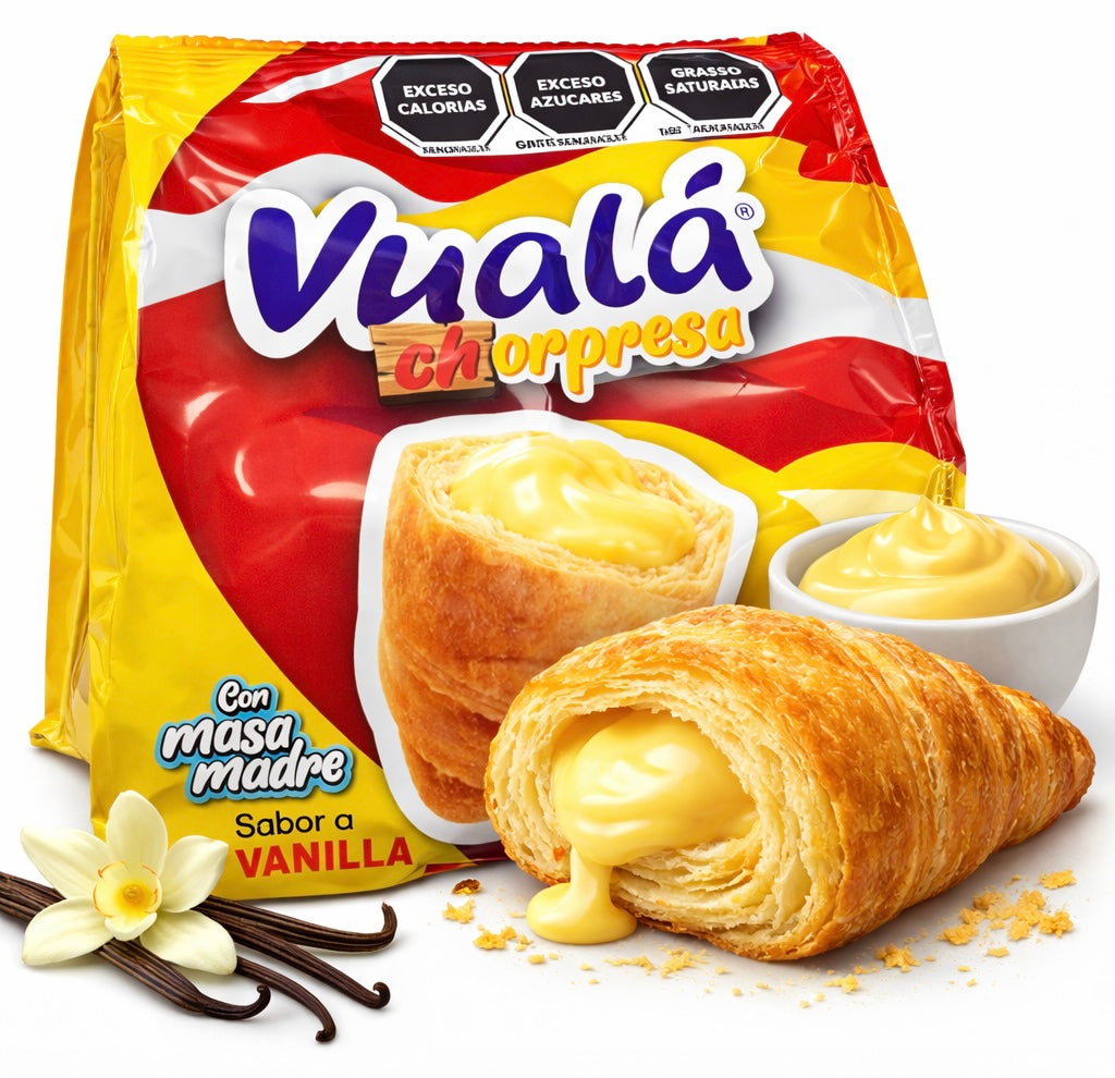 Vuala Sorpresa - Vanilla Croissant – Exotic Snack Guys