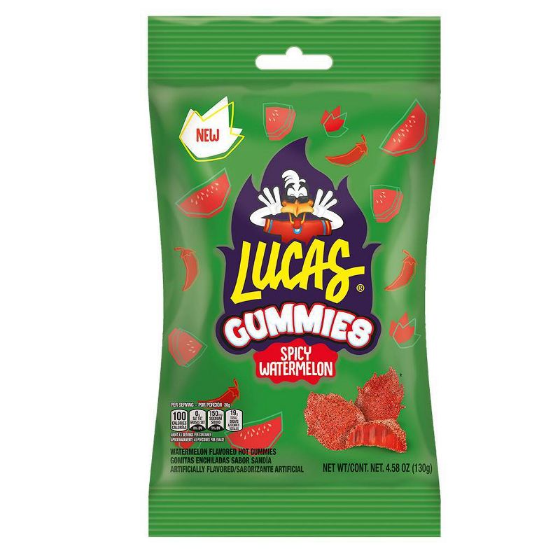 Lucas Spicy Watermelon Gummies – Exotic Snack Guys