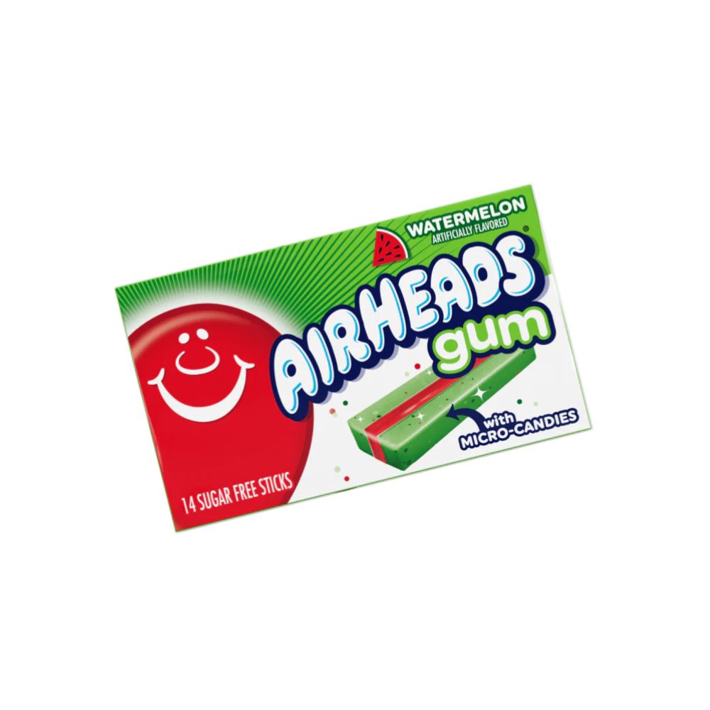 Airheads Gum Watermelon – Exotic Snack Guys