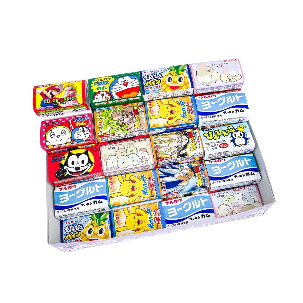 Japanese Assorted Gum Single Piece Only – Exotic Snack Guys
