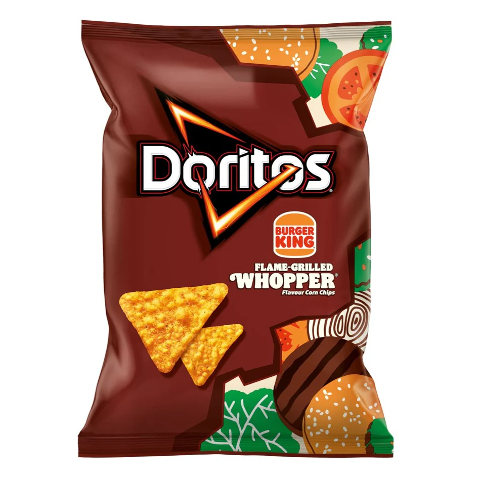 Doritos Grilled Whopper 180g - UK (Case of 12) – Exotic Snack Guys