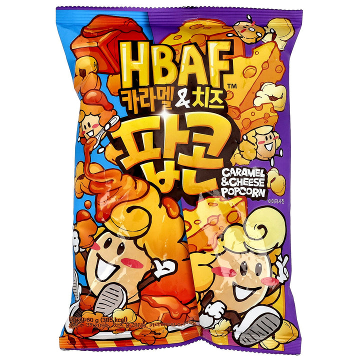 HBAF Caramel & Cheese Popcorn – Exotic Snack Guys