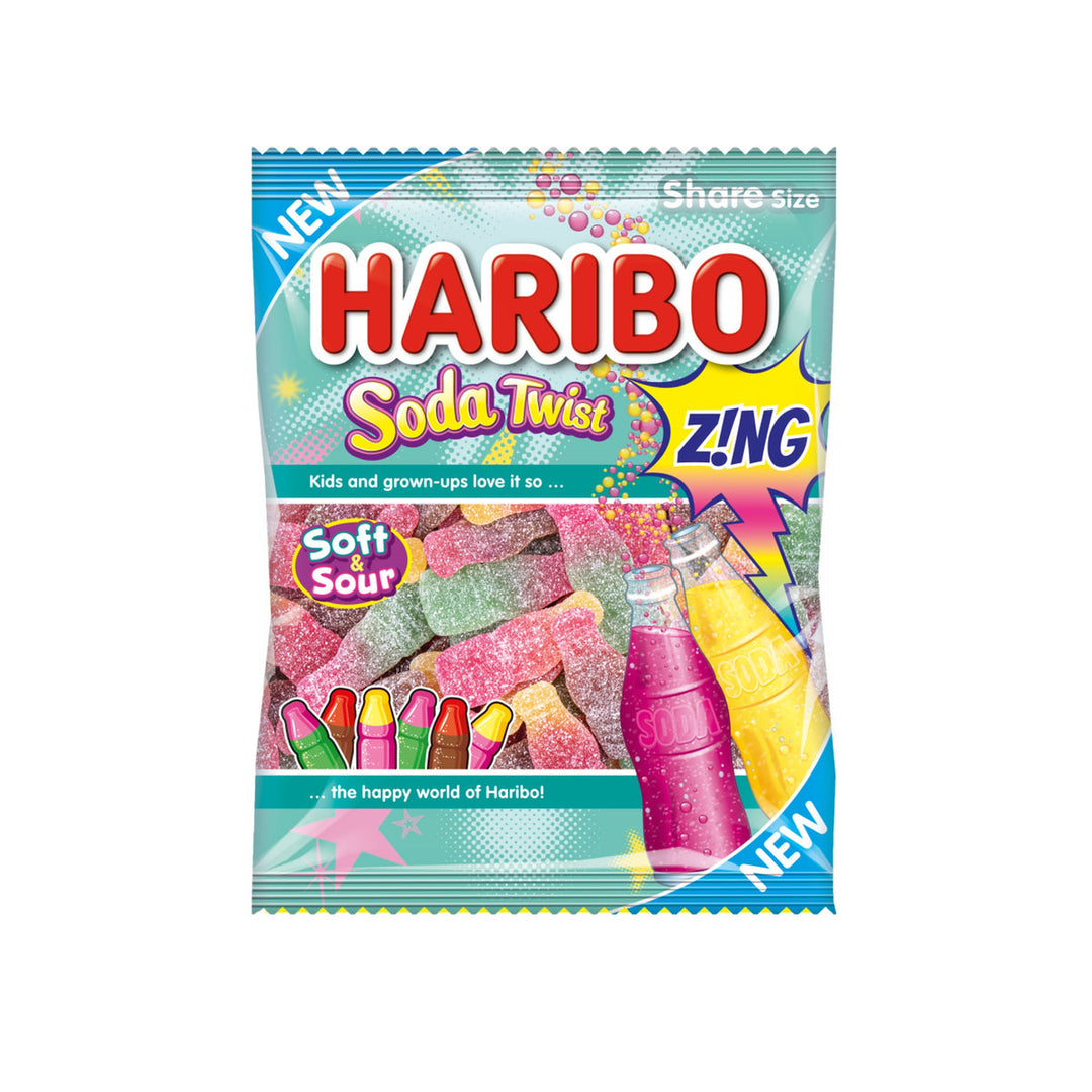 Haribo Soda Twist Gummies – Exotic Snack Guys