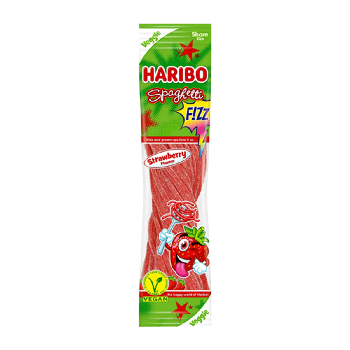 Haribo Spaghetti Fizz - Strawberry – Exotic Snack Guys