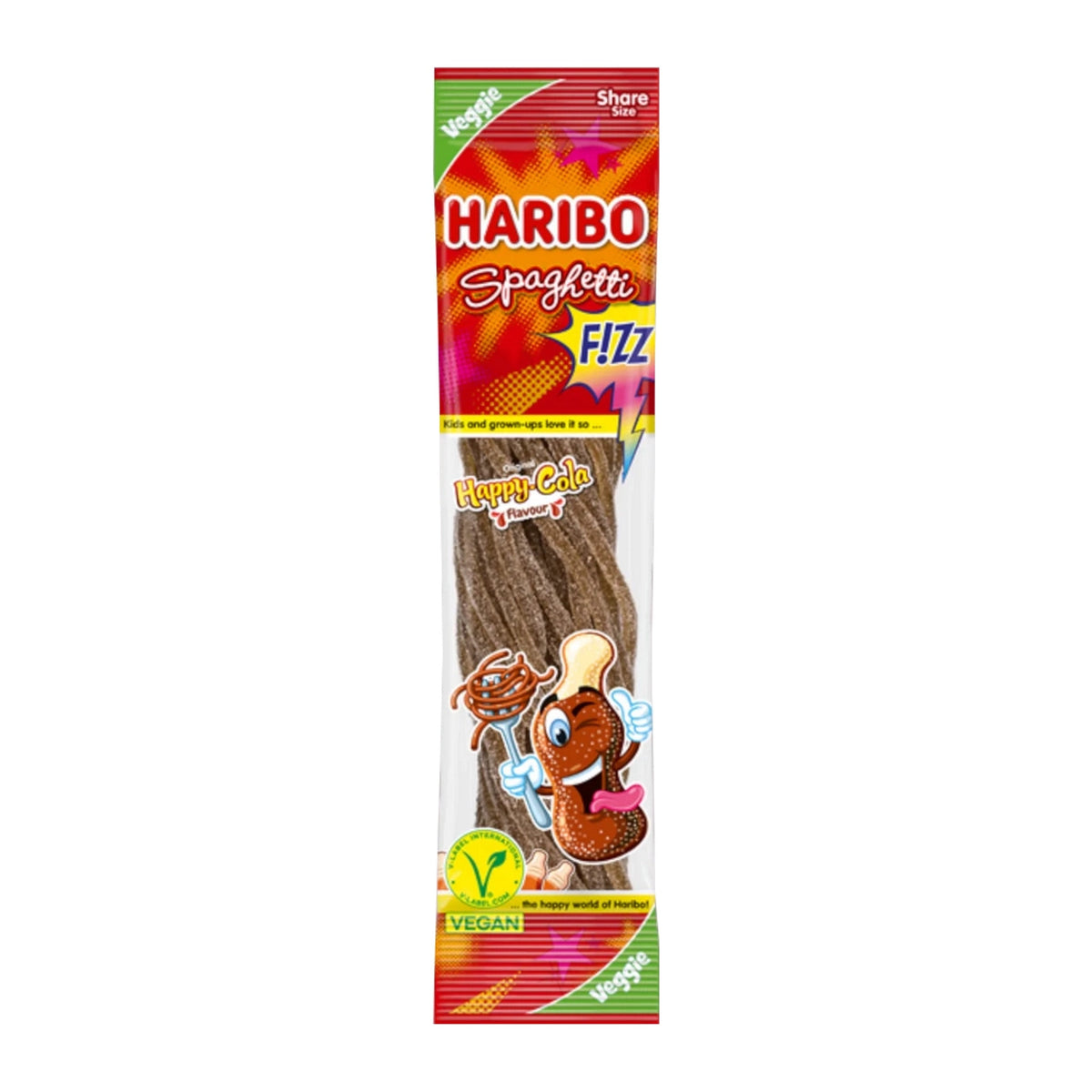 Haribo Spaghetti Fizz - Happy Cola – Exotic Snack Guys