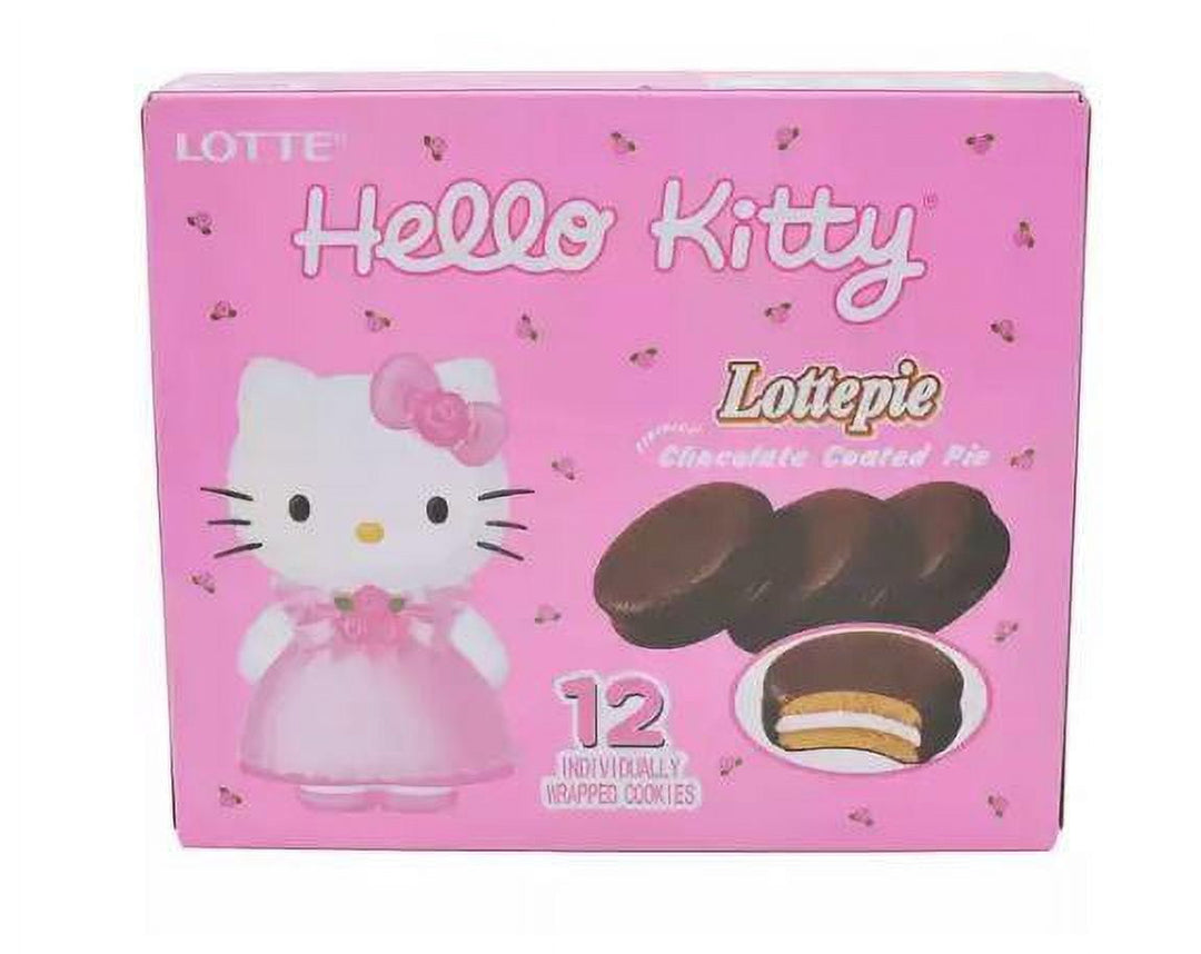 Hello Kitty Lottepie Chocolate Coated Pie – Exotic Snack Guys