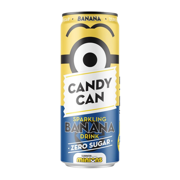 Minions Candy Can Banana Sparkling Drink - Zero Sugar - Netherlands ...