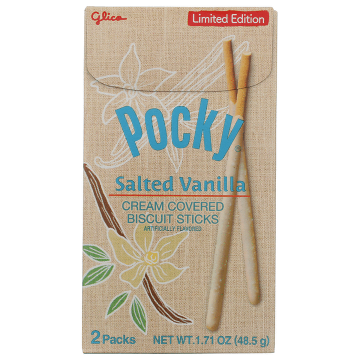 Glico Pocky Salted Vanilla Cream Covered Biscuit Sticks – Exotic Snack Guys