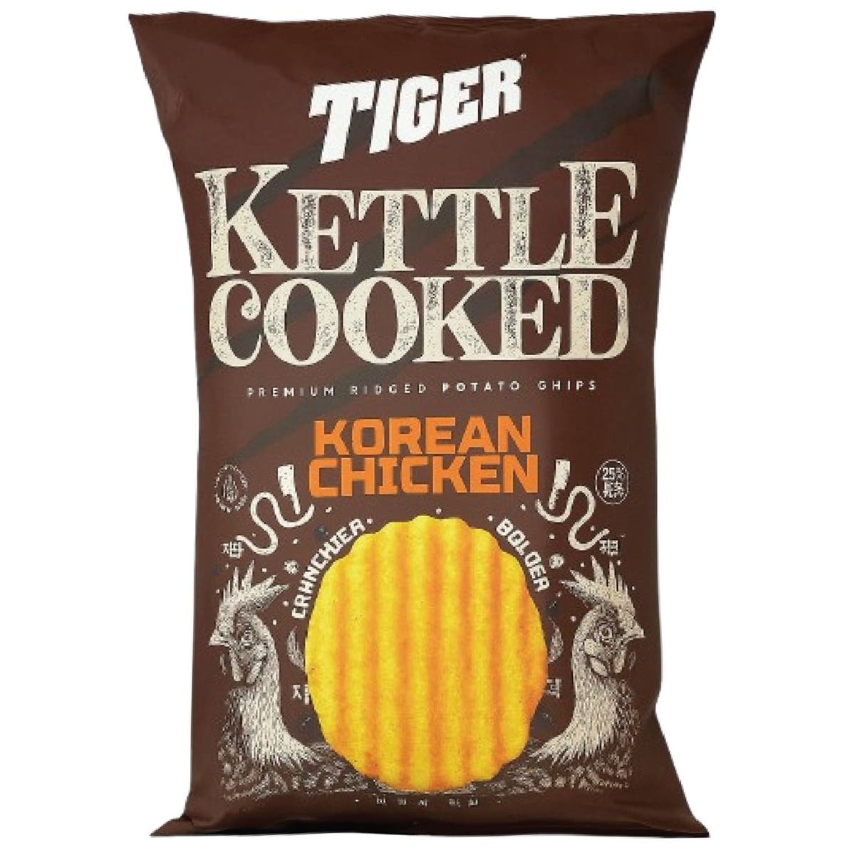 Tiger Kettle Cooked Korean Chicken Flavor Potato Chips - Egypt – Exotic ...