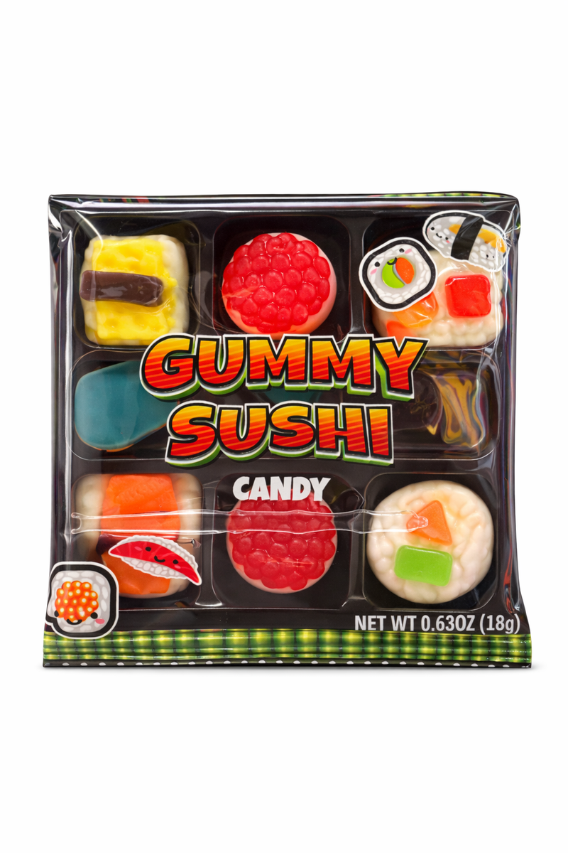 Gummy Sushi Candy Bento Box – Exotic Snack Guys