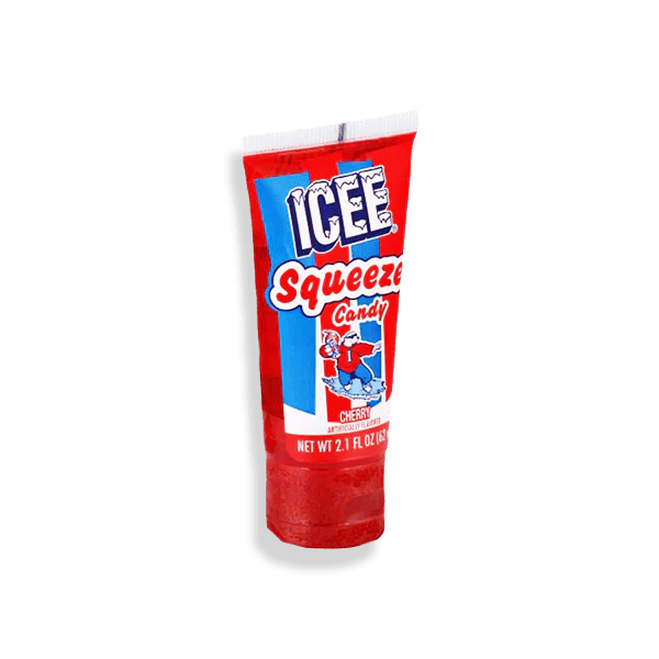 Icee Squeeze Candy Red Cherry – Exotic Snack Guys