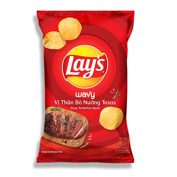 Lays Wavy Texas Tenderlion Steak – Exotic Snack Guys