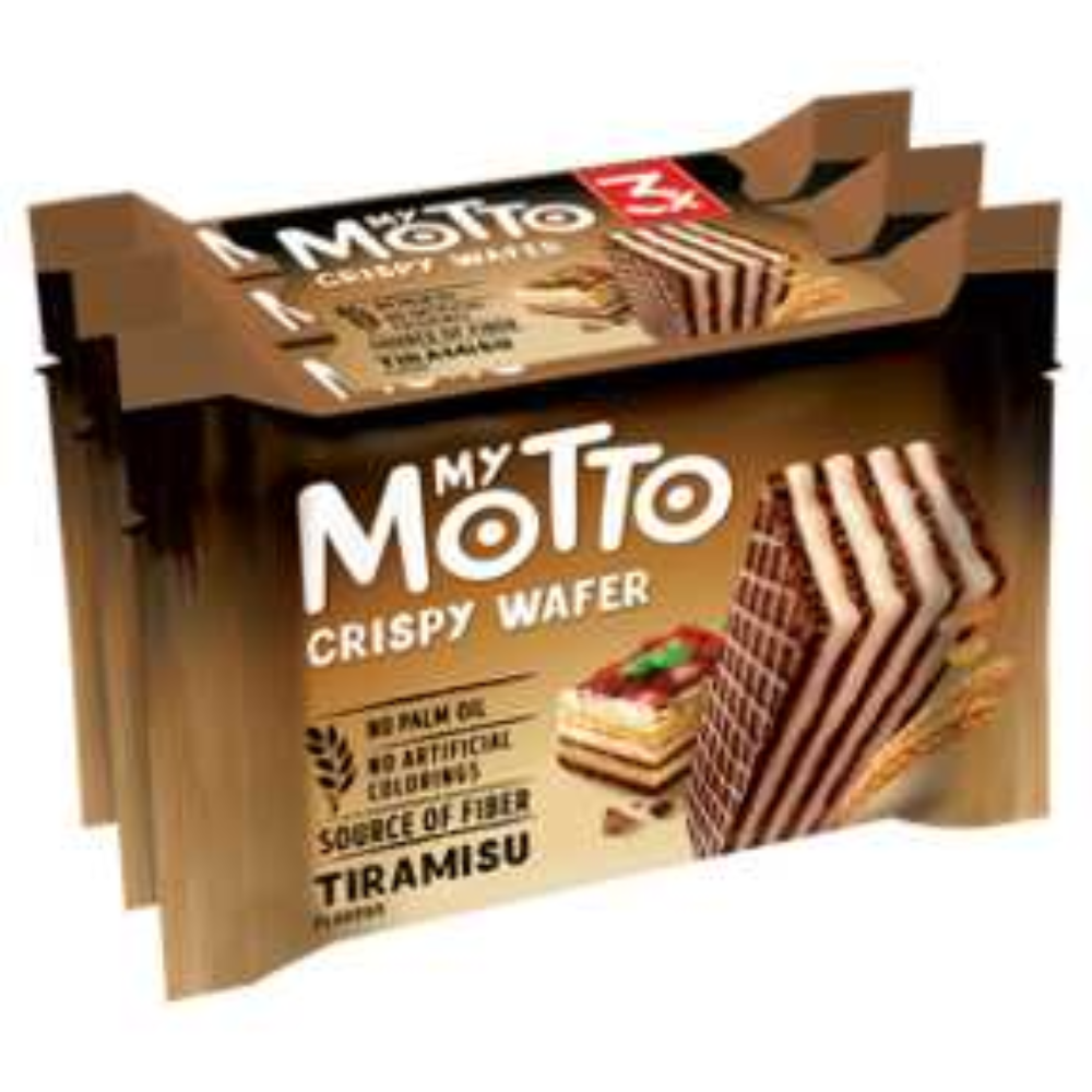 My Motto Crispy Wafer - Tiramisu Flavor – Exotic Snack Guys