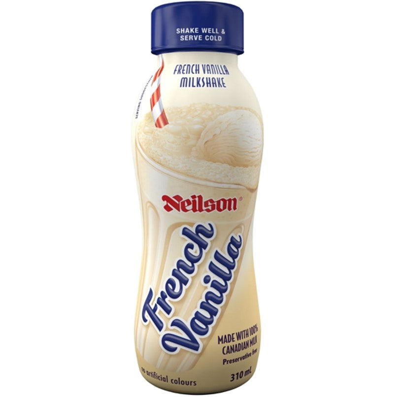 Neilson French Vanilla Milkshake 310ml Case of 12 CANADA – Exotic Snack ...