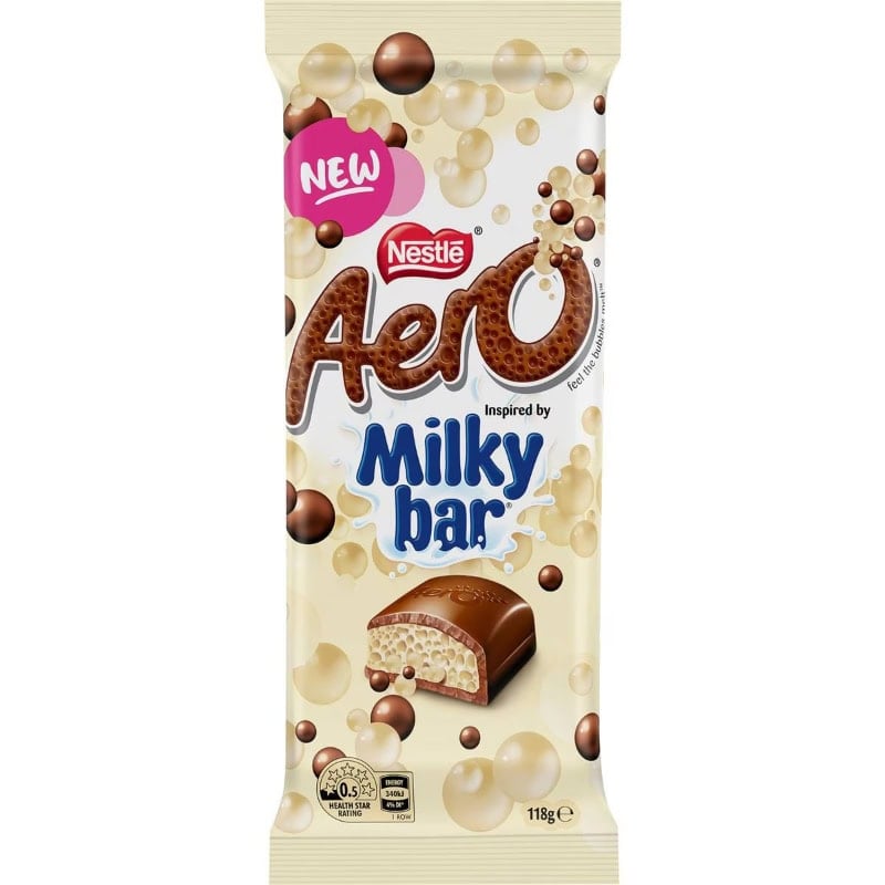 Nestle Aero Milky Bar – Exotic Snack Guys