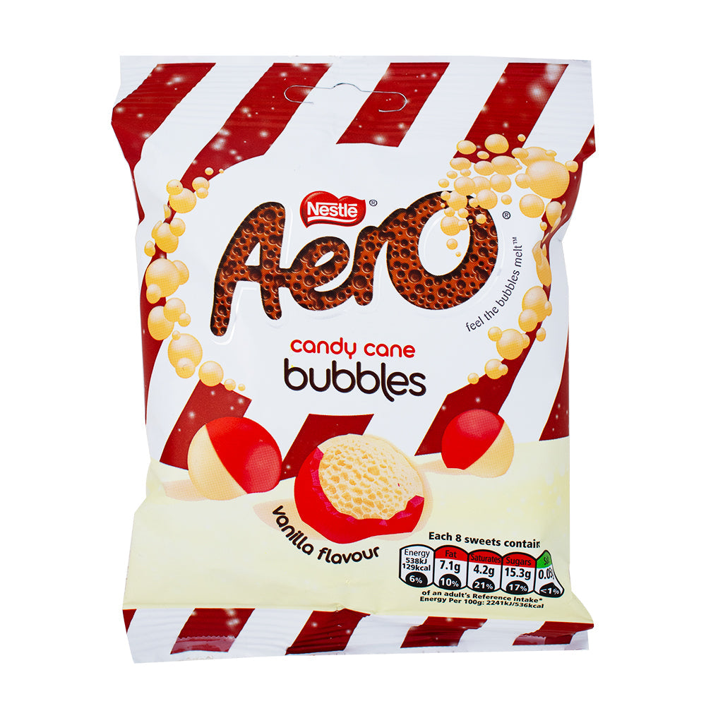 Nestle Aero Candy Cane Bubbles – Exotic Snack Guys