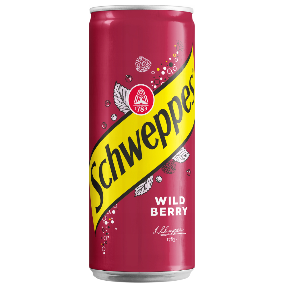Schweppes Wild Berry – Exotic Snack Guys