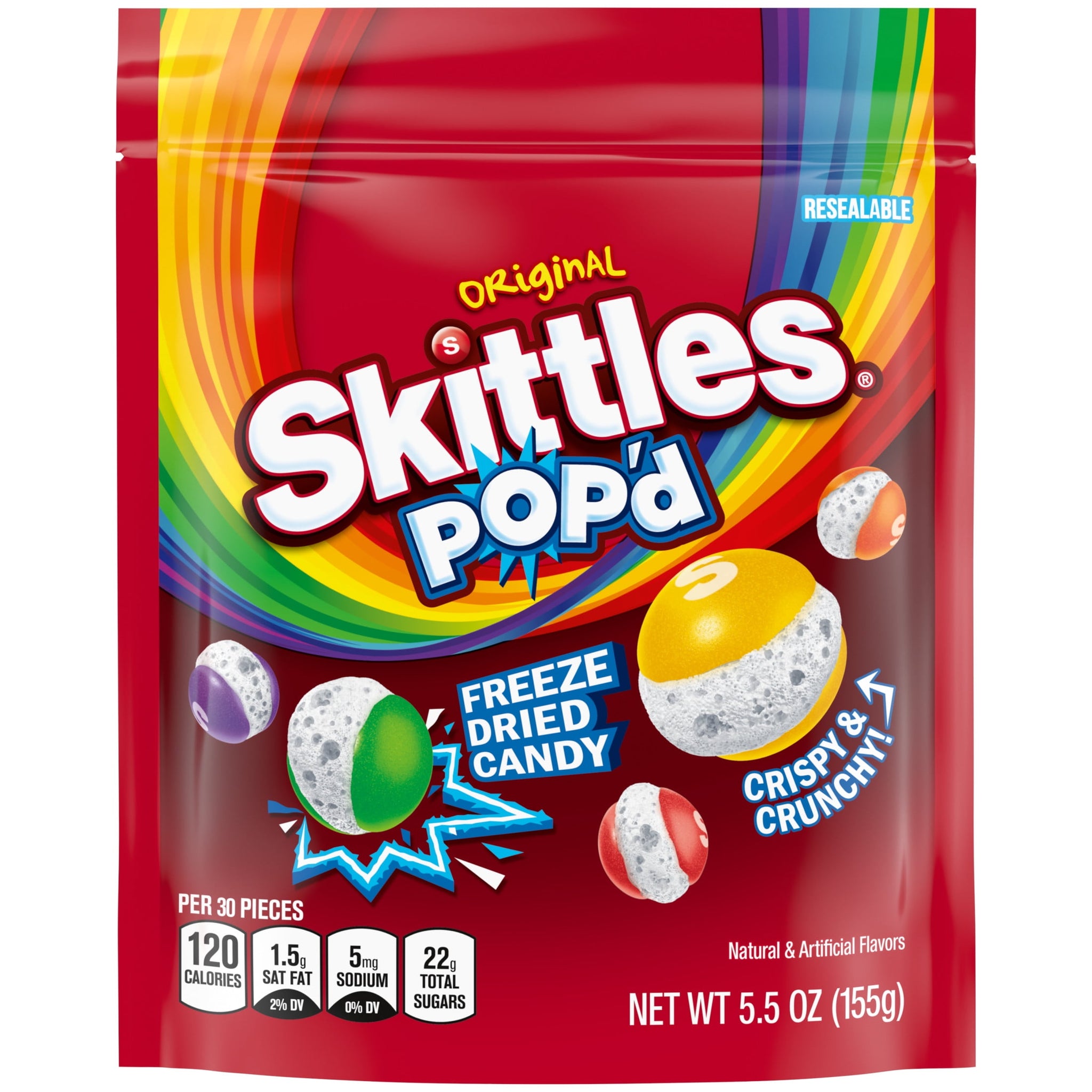 Skittles Popd Original Freeze Dried Candy – Exotic Snack Guys