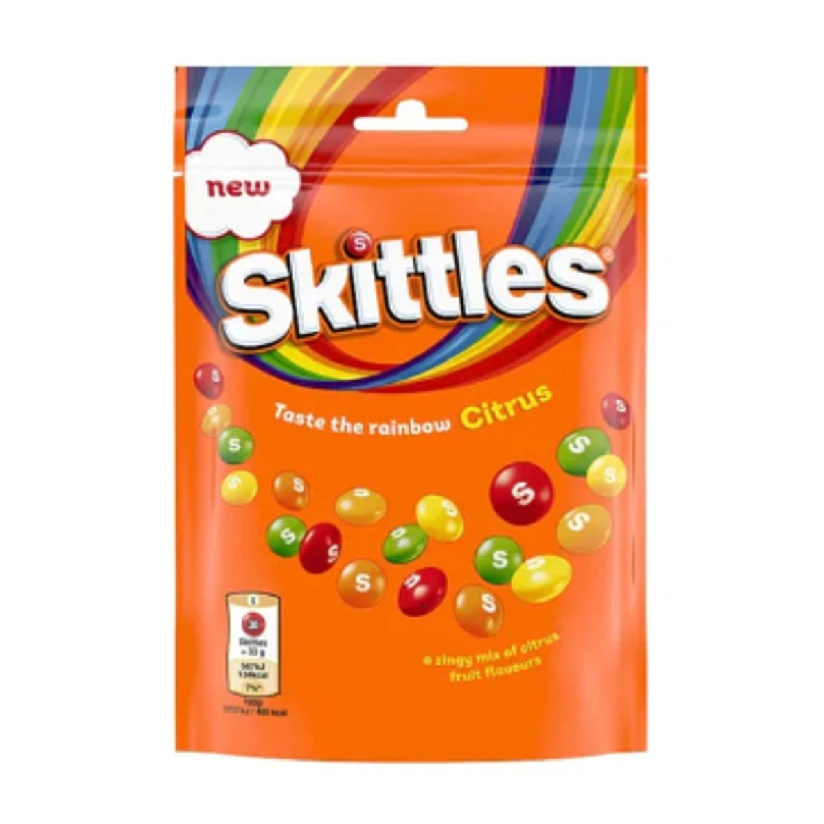 Skittles Citrus 136g UNITED KINGDOM (Case of 12) – Exotic Snack Guys