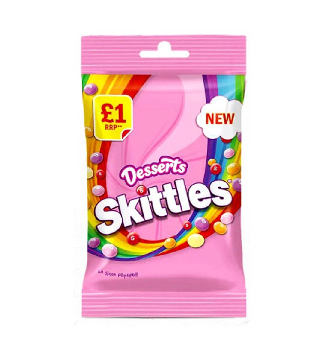 Skittles Desserts 125g UNITED KINGDOM (Case of 12) – Exotic Snack Guys