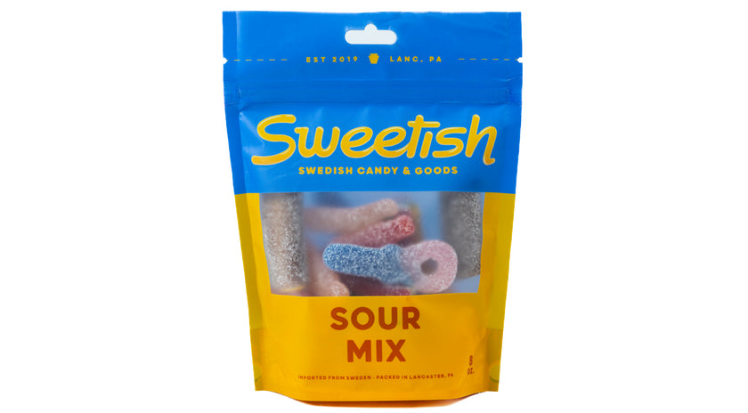 Sweetish Swedish Candy & Goods - Sour Mix – Exotic Snack Guys