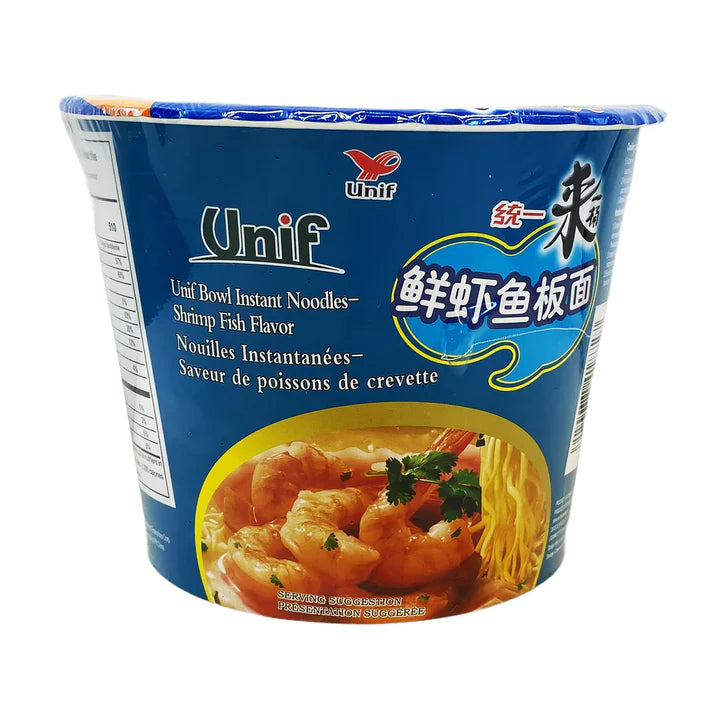 Unif Bowl Instant Noodles - Shrimp Fish Flavor – Exotic Snack Guys